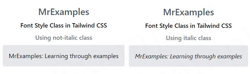  Tailwind Font Style Complete Guide With Examples