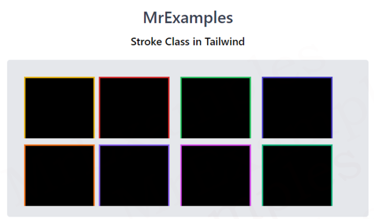 Tailwind Stroke - Comprehensive Guide with Examples Tailwind Stroke - Comprehensive Guide with Examples